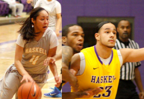 Haskell Indian Nations University Men’s and Women’s Basketball teams ...