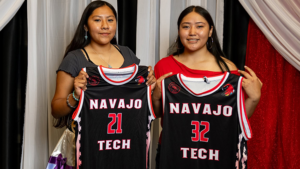 Kiarra and Reign Crutcher (Paiute/Shoshone), cousins, will join Navajo ...